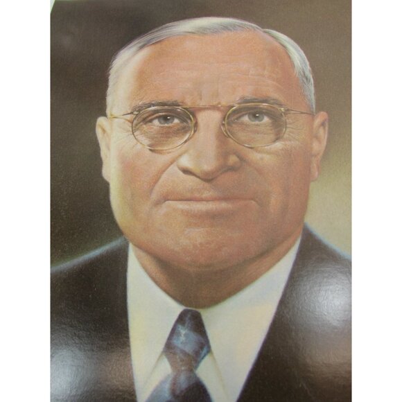 Art | President Harry Truman Poster Print Sam J Patrick 52752 Vintage ...